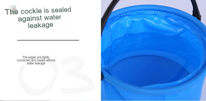1.5L Plastic Bucket Painting with Compartment Brush Washing Hand Bucket ...