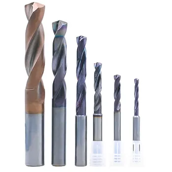 Cnc Machine Router Bits Tools Manufacturer Solid Tungsten Carbide Twist ...