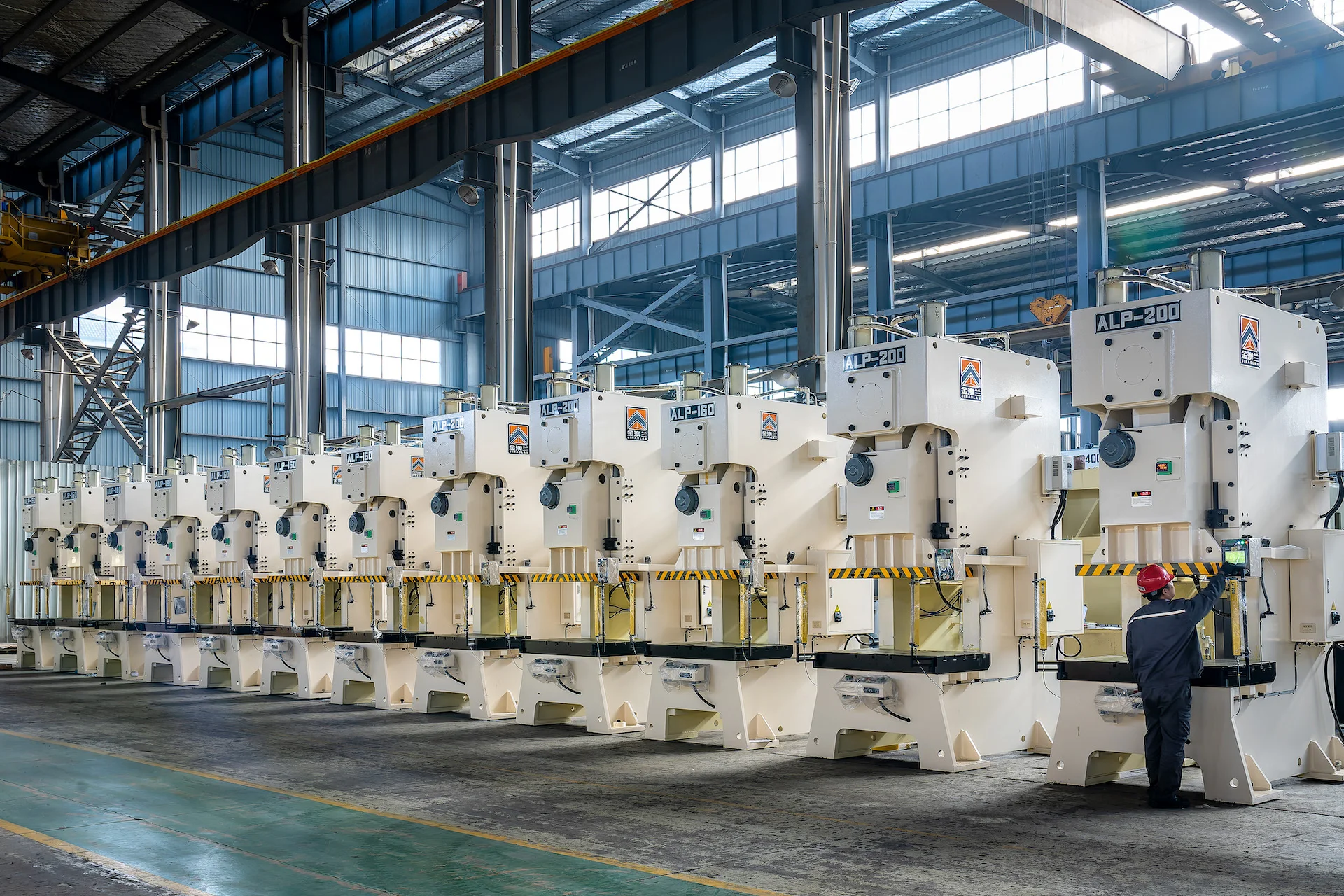 Single Crank 25 Ton Power Press Punching Machine with Servo Feeder and ...