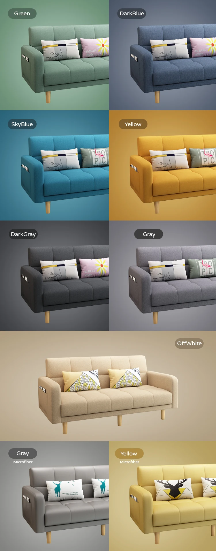 Antnovelty Sofa Double Decker Bed Set Sofa Bed - Relax Function Sofa