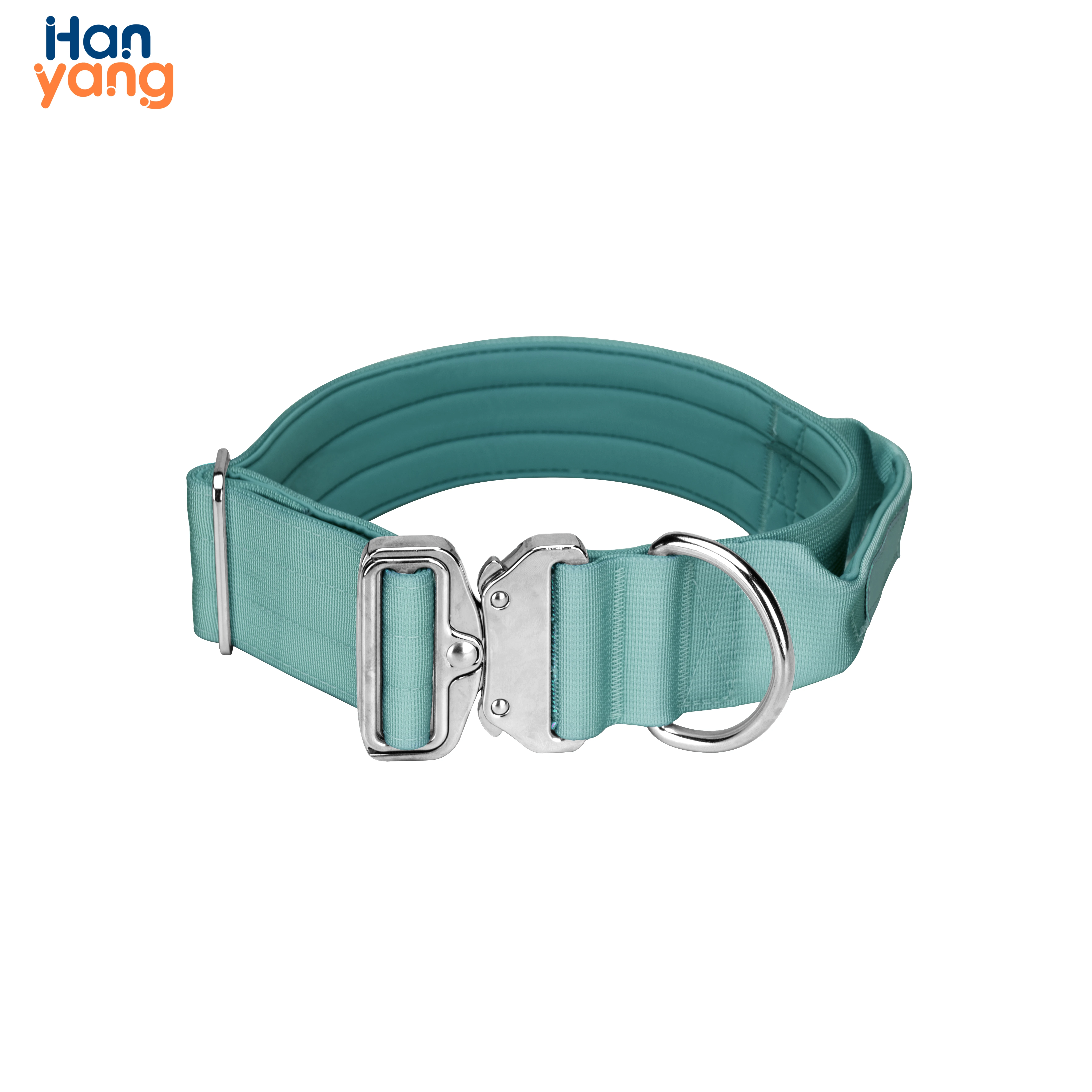 HanYang OEM Custom design your own metal buckle tactical pet dog collar ...