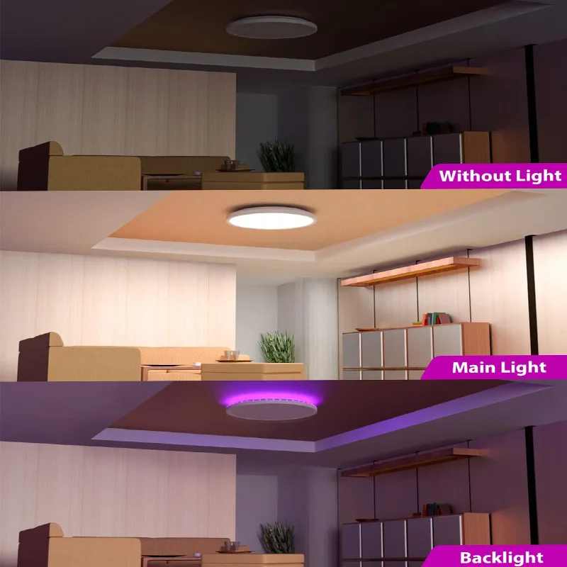 Indoor Ambient LED Lighting Backlight RGB Atmosphere Lamp Multifunction ...