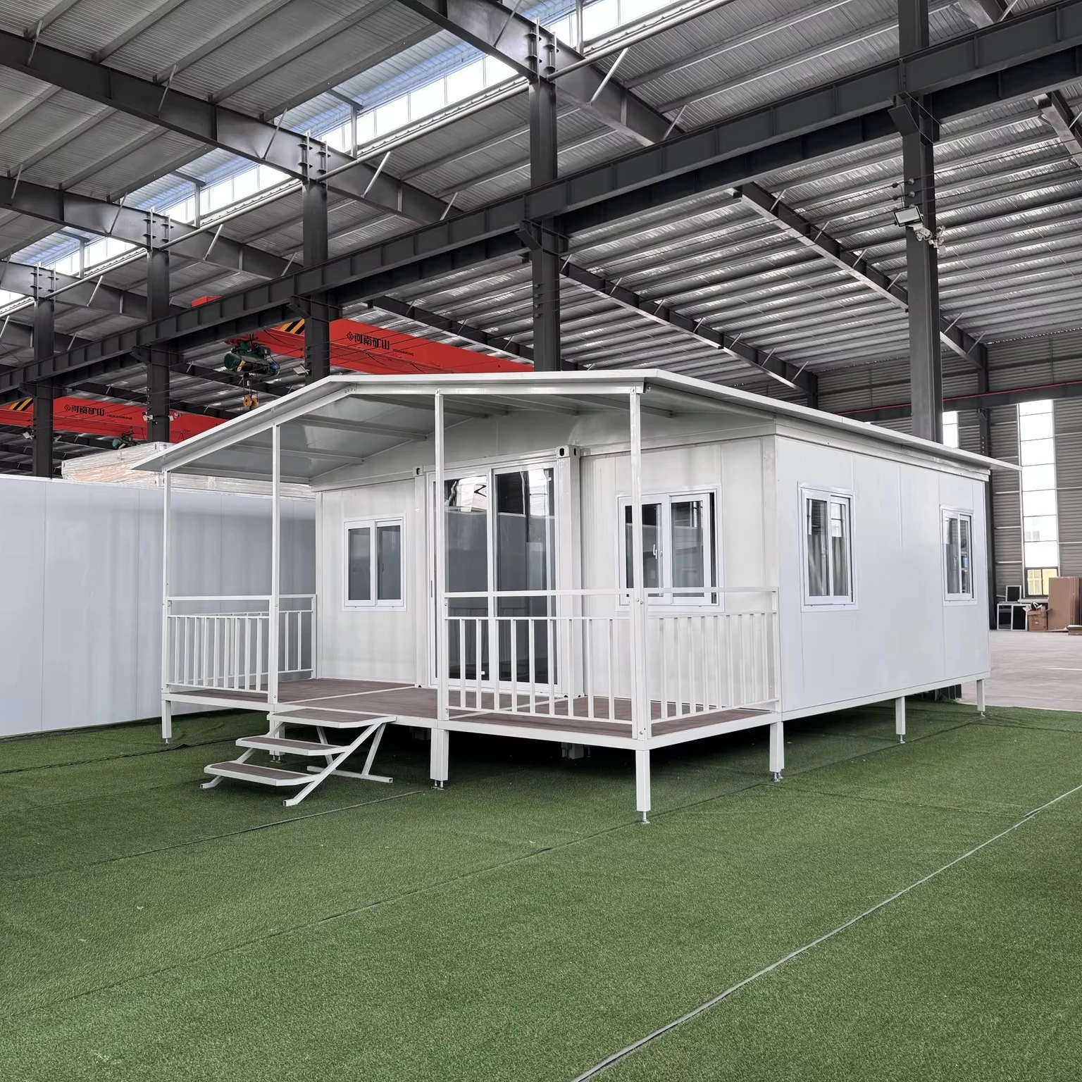 20ft Modern 2 Bedroom Modular Home 1 Bathroom with Kitchen Living room ...