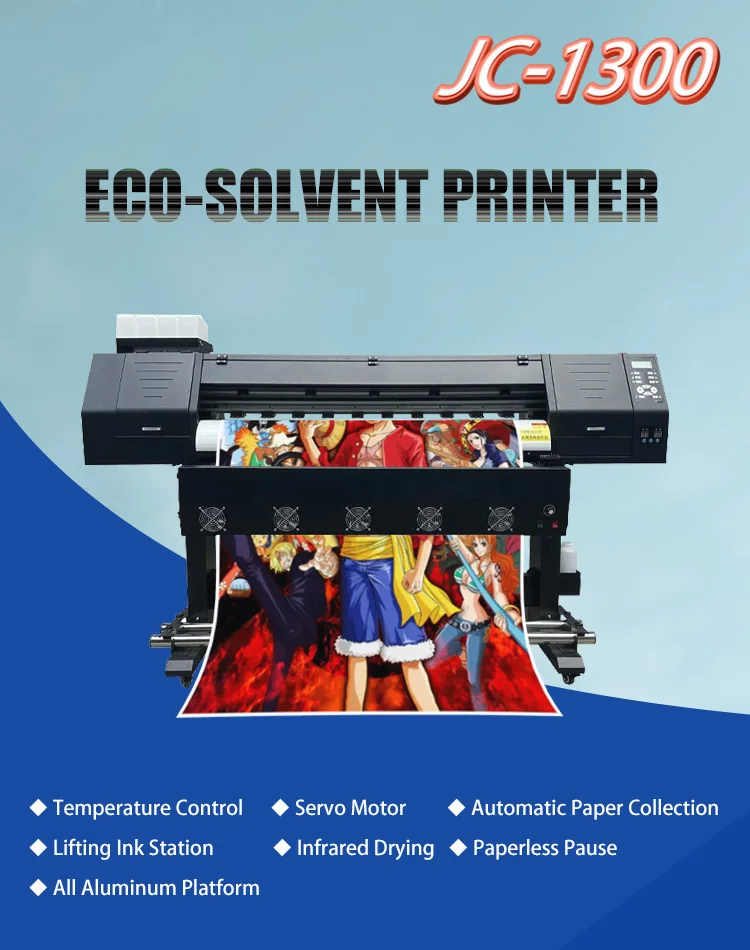 High Quality Eco Solvent Printer Printer 1.3m/1.6m/1.9m Xp600/i3200 ... High Quality Eco Solvent Printer Printer 1.3m/1.6m/1.9m Xp600/i3200 ...