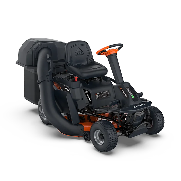 Yard Force Cordless Lithium Ion 56v 96cm Ride On Lawn Mower With Grass ...