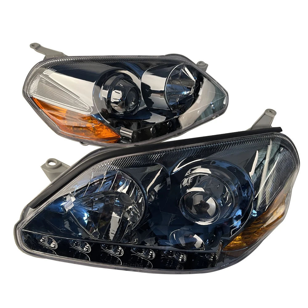 Car Headlamp Gx110 LED Black 2pcs for Toyota Mark 2001-2005