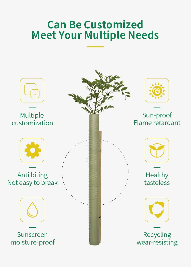 Wholesale Pp Corrugated Cardboard Hollow Board Sapling Protection ...