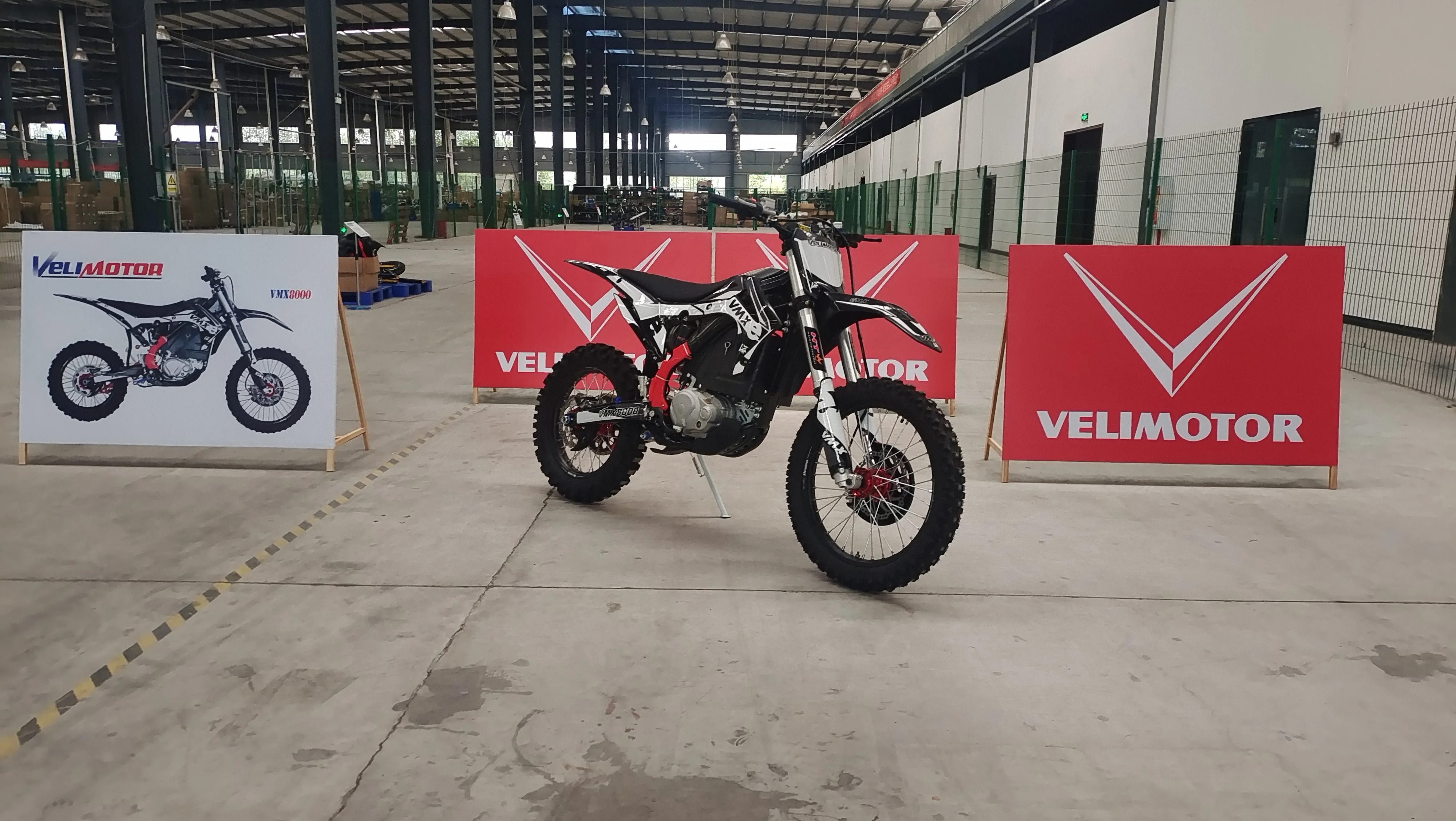 Velimotor VMX8000 25KW Electric Dirtbike: Off-Road Motorcycle with Top ...