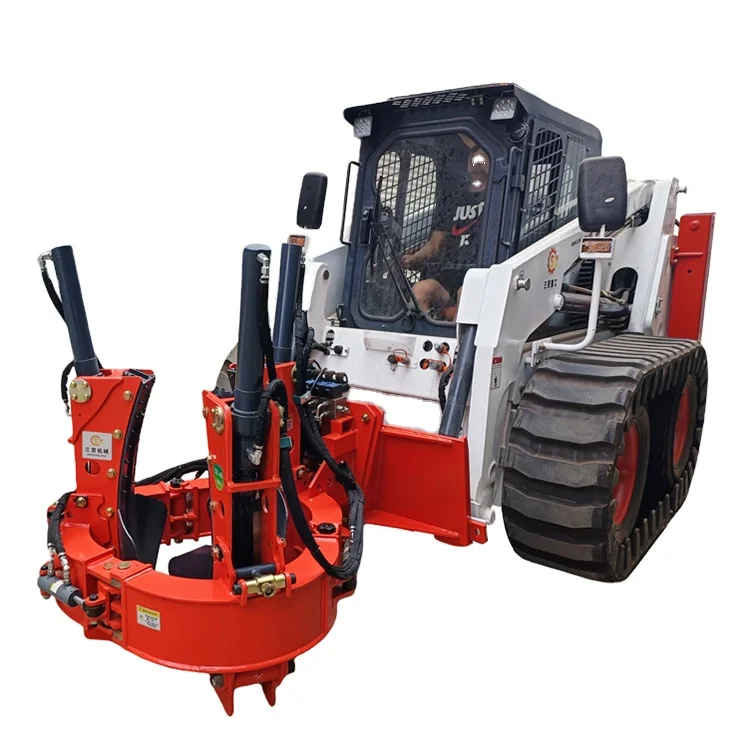 Factory Tree Digging Machines Skid Steer Tree Spade for Garden Farms ...