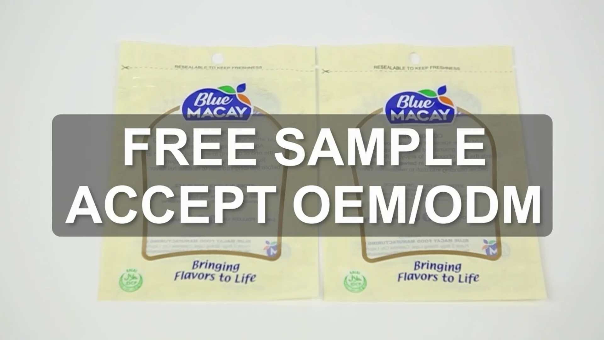 Clear Plastic Frozen Dumpling Food Packaging Bags With Back Sealed ...