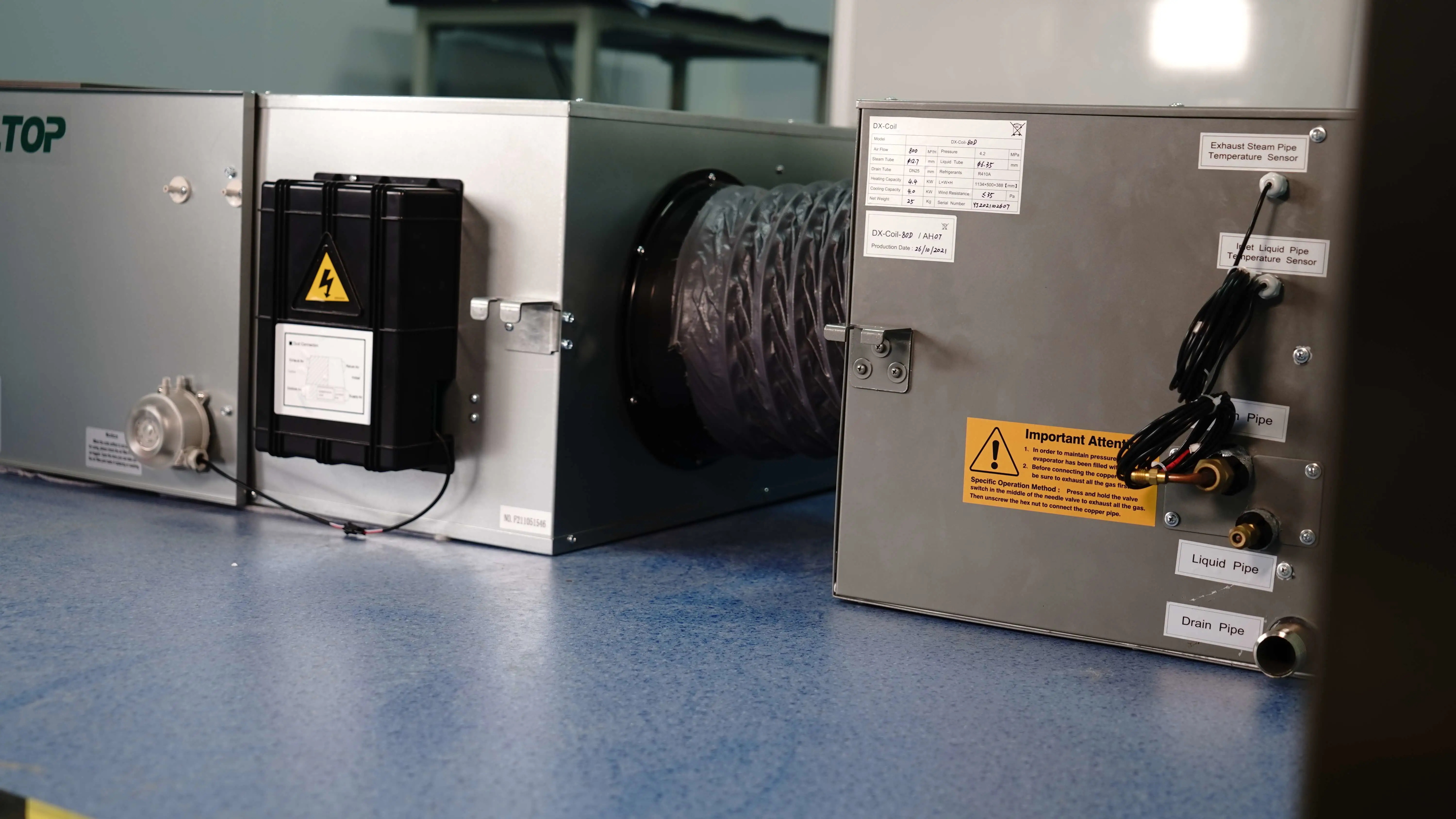 Home Air Heat Recuperator Cooling Unit Energy Recovery Ventilator ...