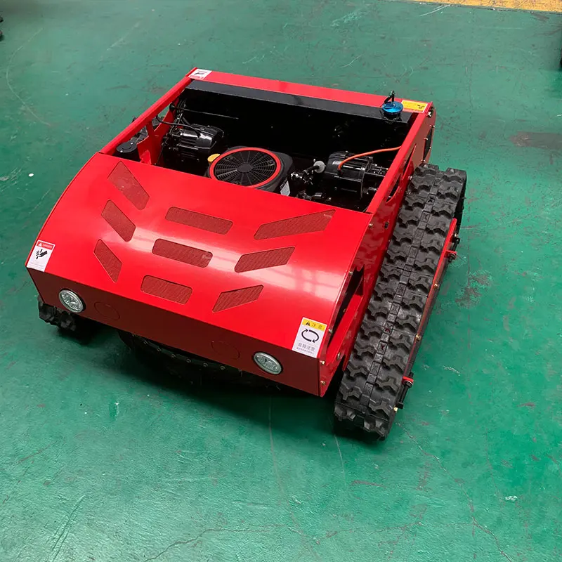 Electric Crawler Bush Cutter AI Robot Lawn Mower for Home Use