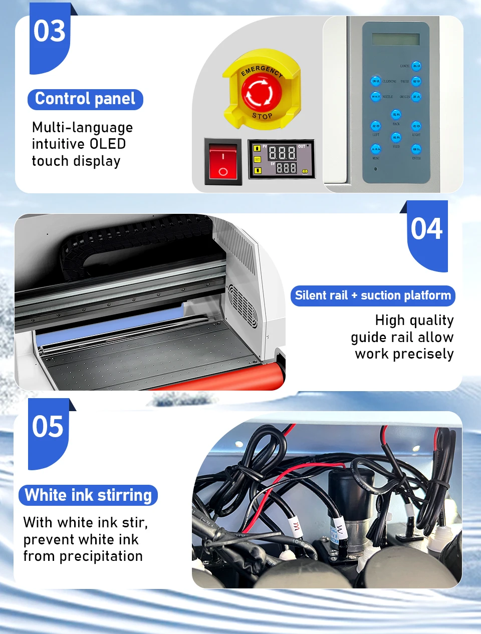 Multifunction UV Sticker Printer - 300x100m COLORSUN DTF