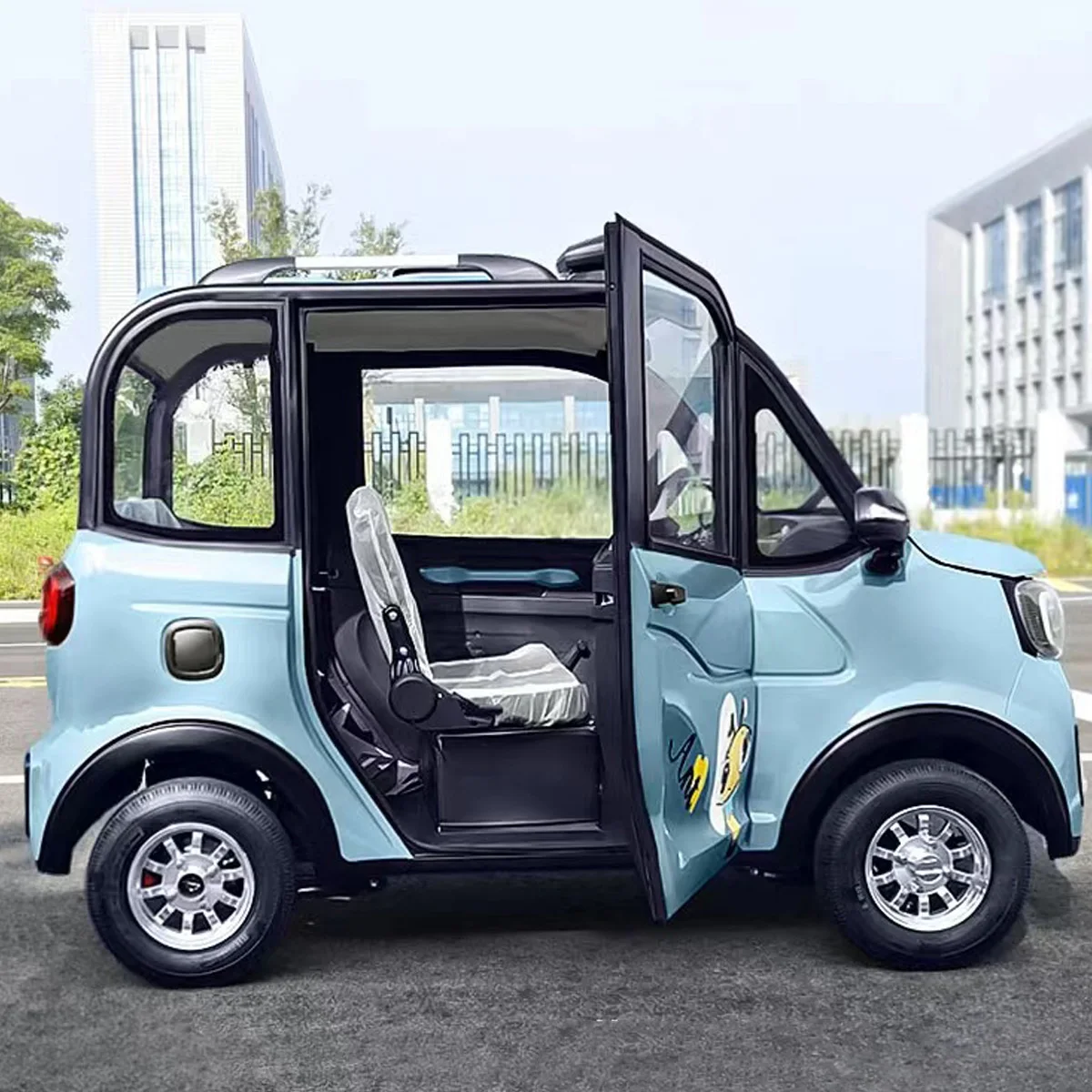 Mini Ev Wholesale Cute Design Exterior Vehicle Mini One Person Electric Car Electric Cars Mini ...