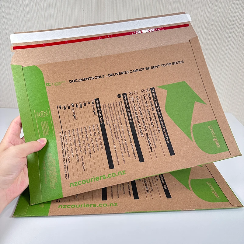 Factory Customization Printed Rigid No Bend Kraft Mailer 6x8 Photo ...