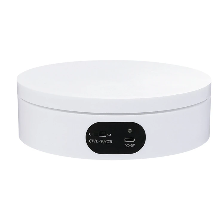 360 Degree Automatic Mute Rotating Turntable for Photography