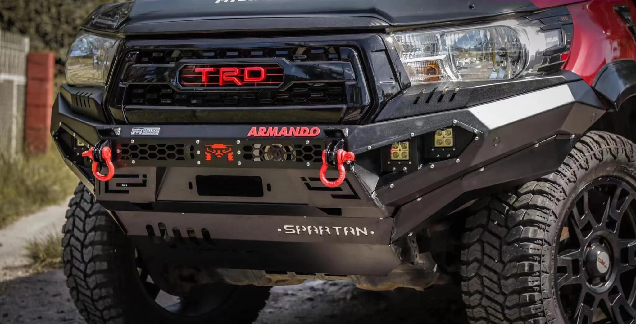 Armando Hilux Revo Steel Front Bumper Bar Steel Front Bumper For Hilux ...