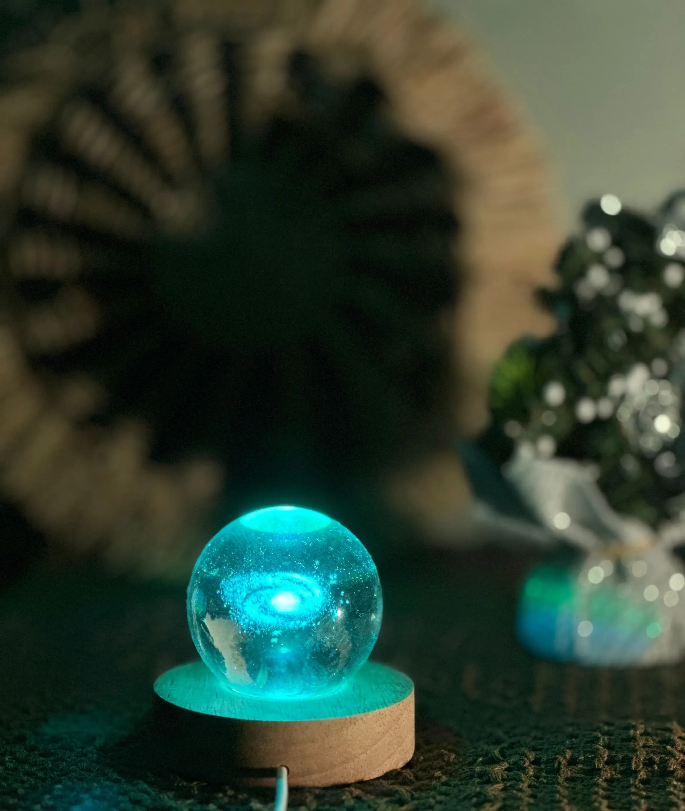 Natural Wooden Bulb Holder Round Fitting Socket Light Holder Colorful ...