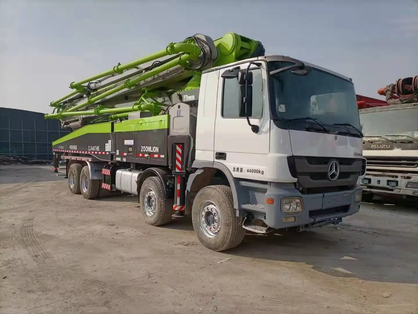 Schwing Sany Zoomlion Concrete Line Pump Concrete Trailer Pump Bomba De ...