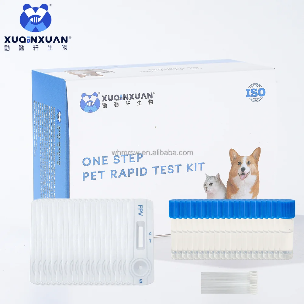 Feline Panleukopenia Virus Antigen Rapid Test Kit FPV Ag Test Kit for ...
