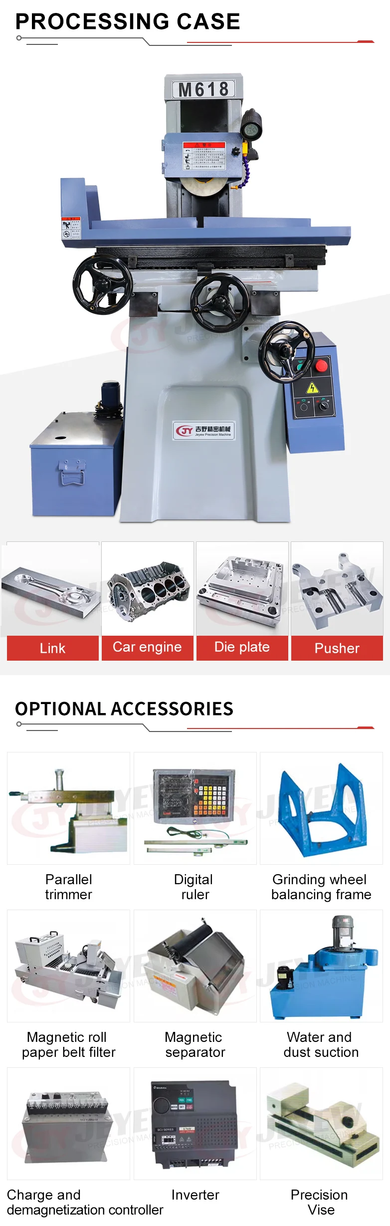 Mini Surface Grinding Machine M618 - Easy to Operate