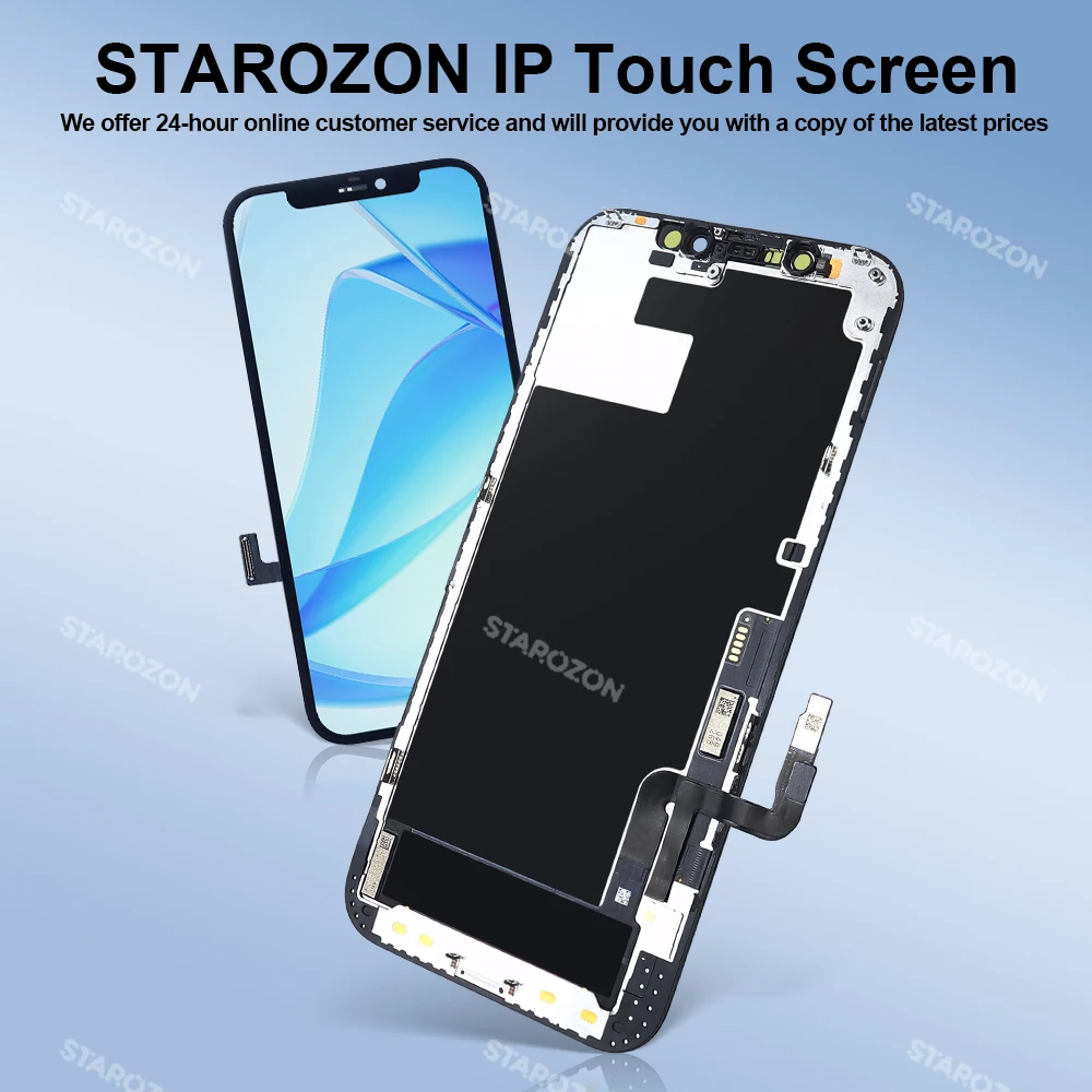 Mobile Phone Display INCELL FHD Screen for Iphone X XR 11 12Mini 13 Pro ...