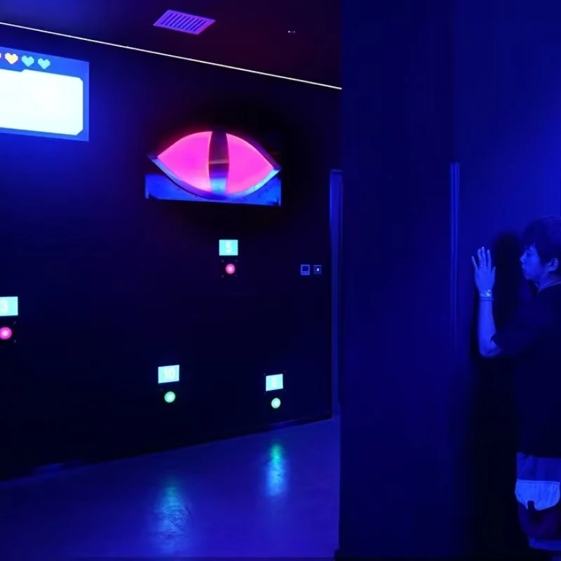 Commercial Rental Escape Activate Hide Devil's Eye Brick Lights RGB LED ...