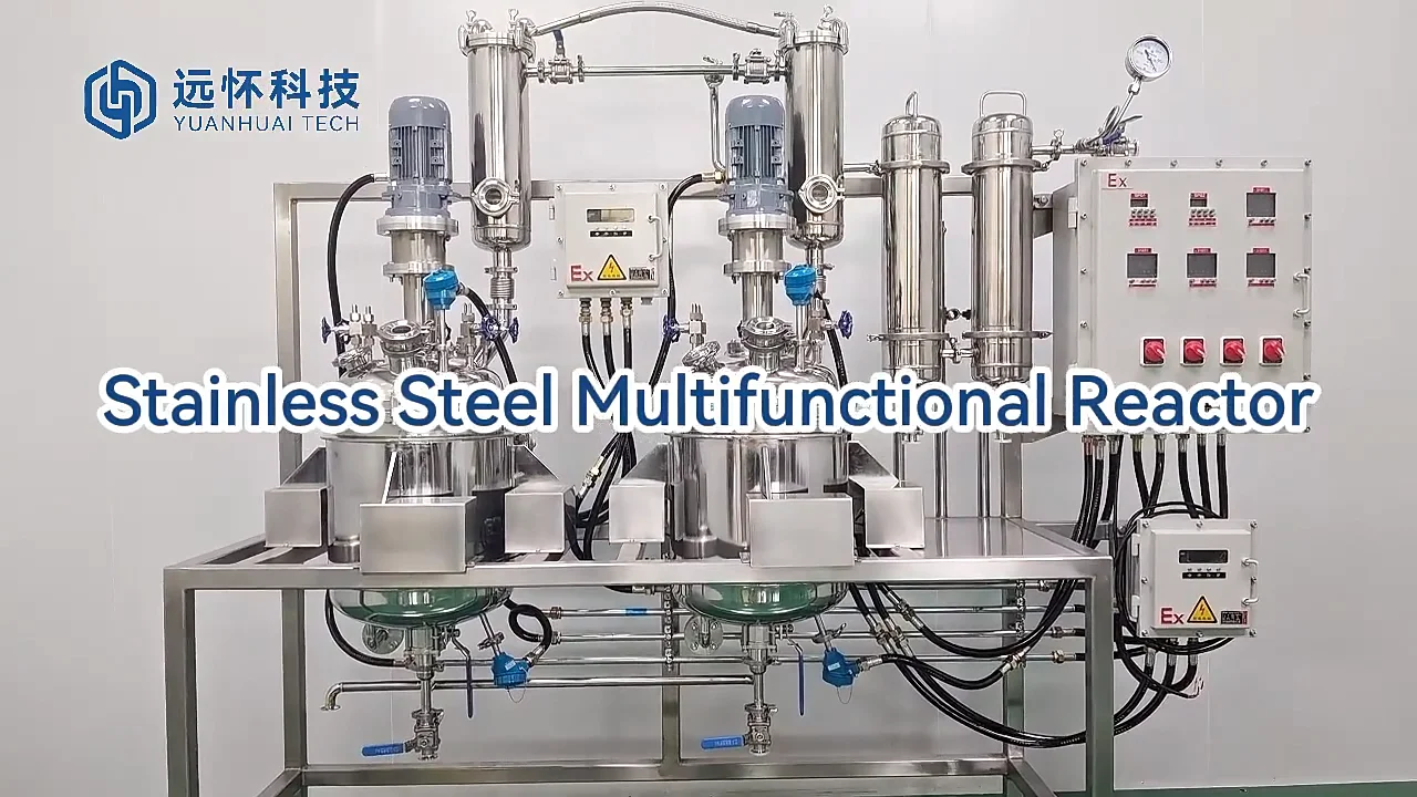 Stainless Steel Reactor 20l-200l Stainless Steel Multifunctional ...