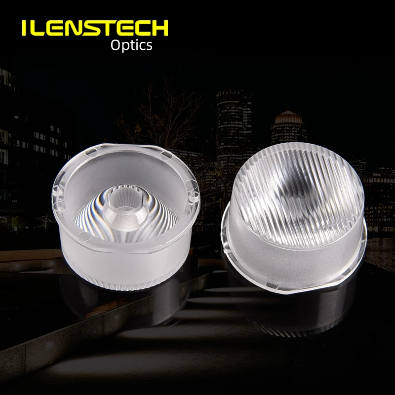 10x45 Degree Oval Beam Angle Led Lens / Ilenstech Led Optics for ...