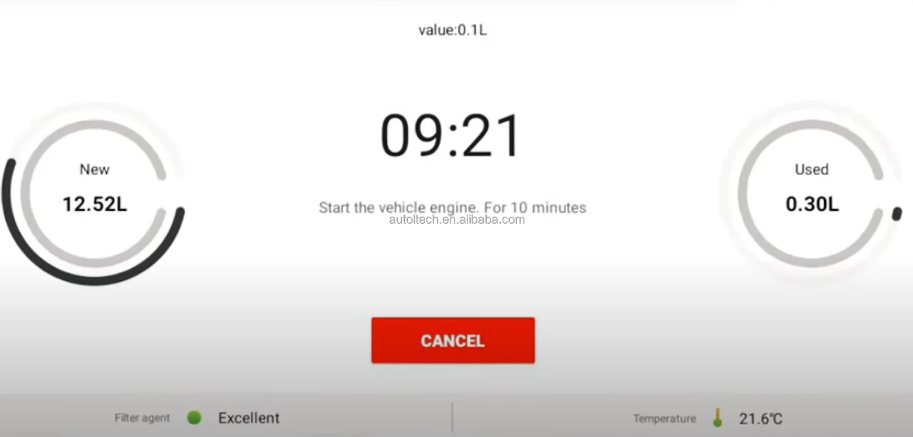 LAUNCH CAT-601S Transmission Flush Machine - Automatic Cleaner