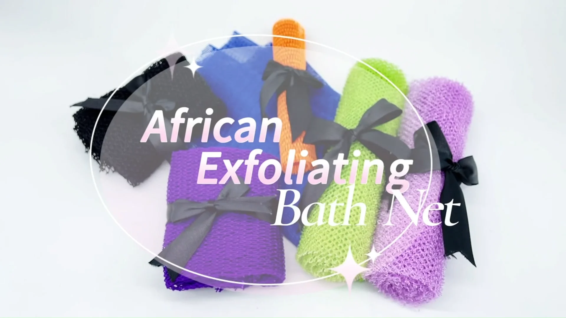 Wholesale Skin Exfoliating Back Long Sponge Nylon Mesh Exfoliating ...