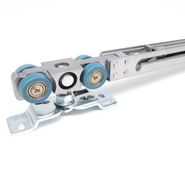 Frameless Sliding Glass Door Roller System Kit - Soft Close