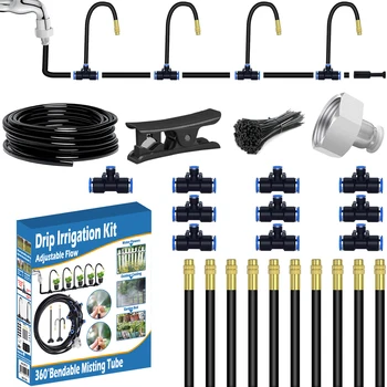 10 Meters Bendable Drip Irrigation Kit 360 Adjustable Automatic ...