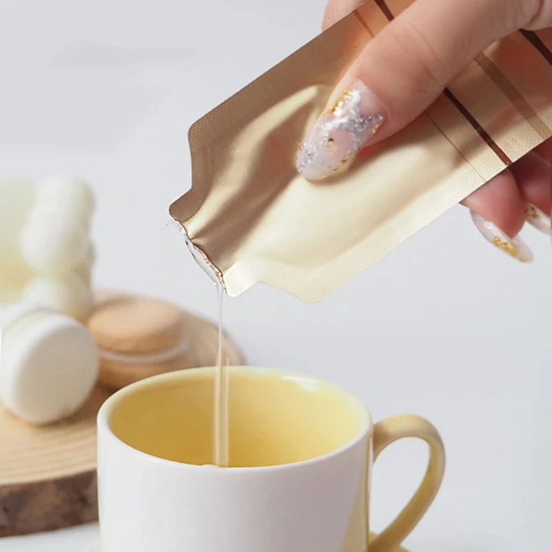 Honey Packaging Mini Plastic Bags Disposable Cosmetic Sample Sachet ...