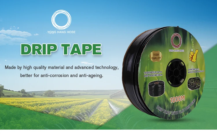 Factory Supply 10 15 20 25 30cm Spacing Custom Drip Line Tape Drip Tape ...