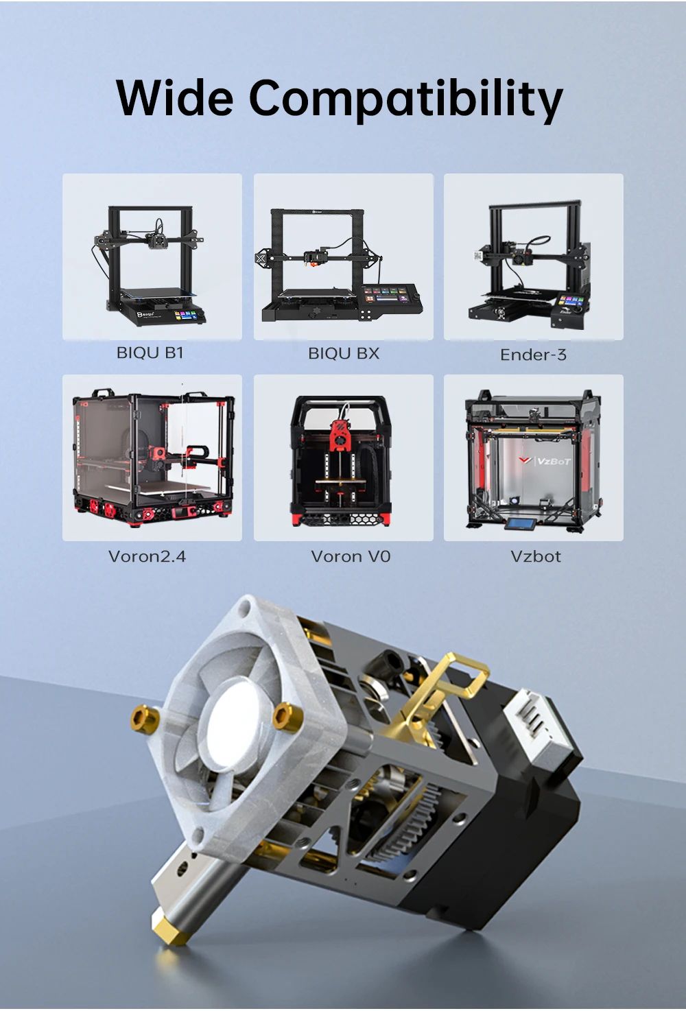 Bigtreetech H2 V2s Lite Extruder 3d Printer Parts Accessories 3d ...