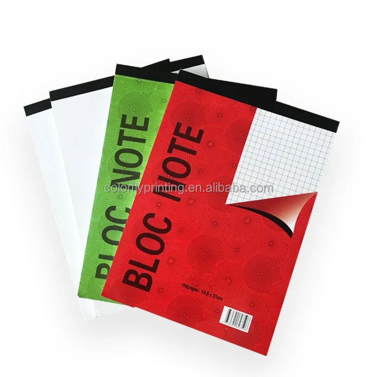 Cheap A5 Custom Note Blocks - Ideal for School & Office