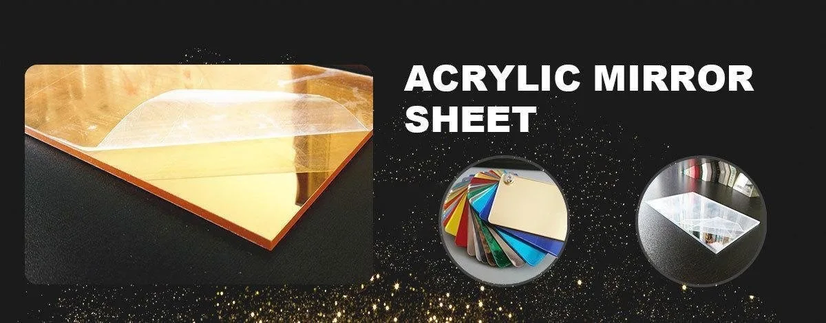Acrylic Mirror 2mm - One Way Peeking Mirror for Decoration