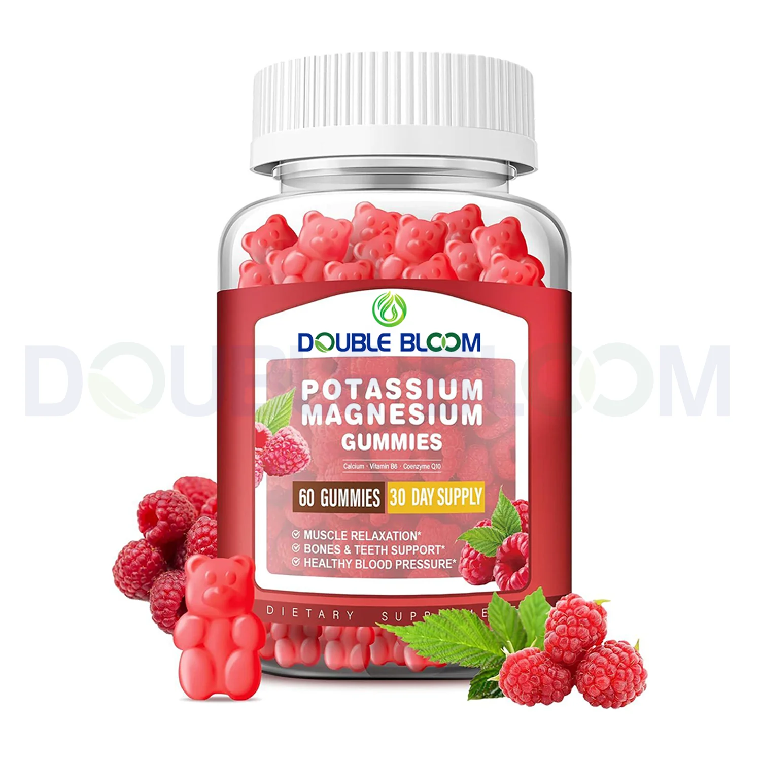 Potassium Magnesium Gummies For Adults Potassium Gluconate Citrate ...