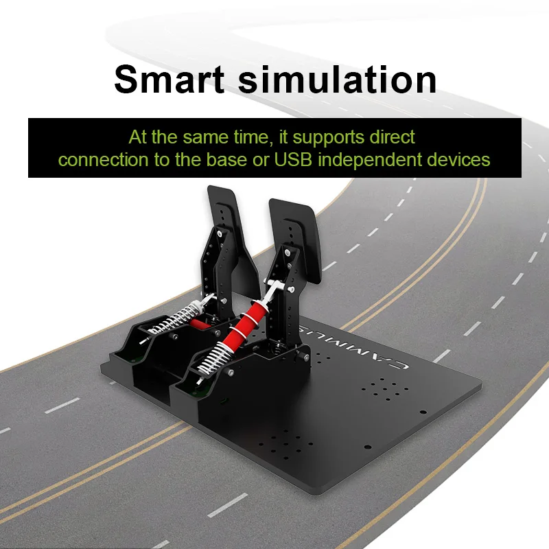 Cammus Newest Driving Racing Simulator With Chair Pedal Base Steering ...