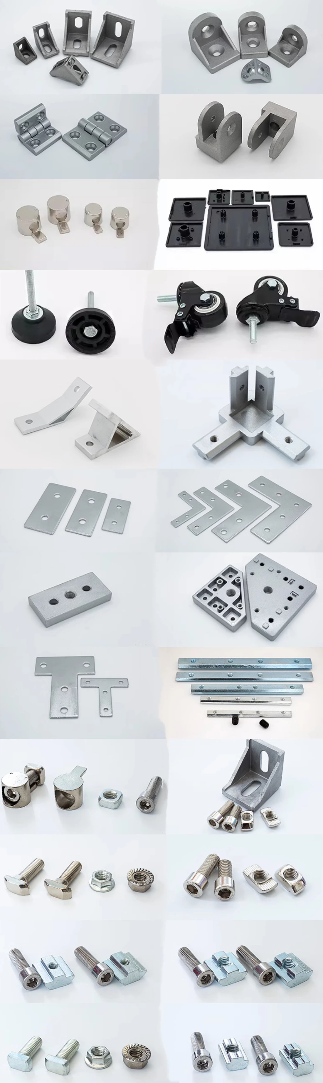 V Slot 40x40 40x80 Material 4040 80x80 T Slot 8080 For Frame Extrusion ...