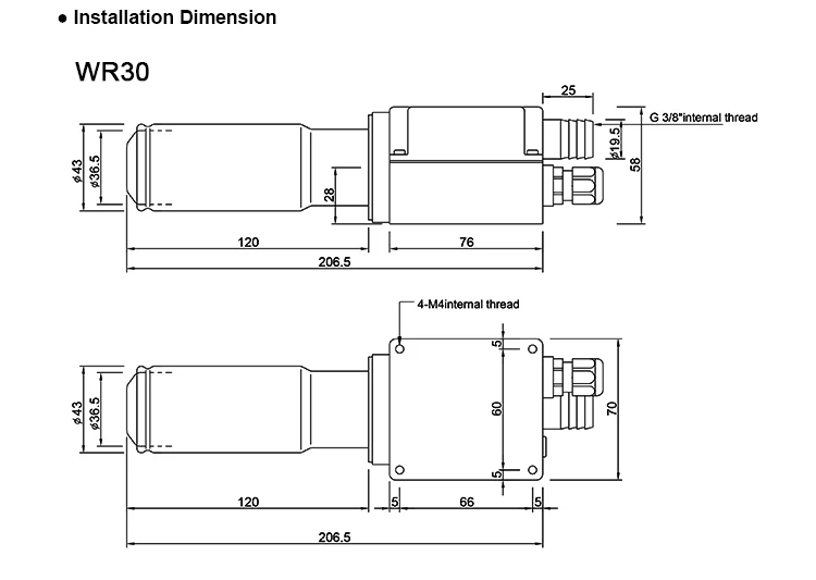 WR30 230V 3300W LE 3000 TYP3000 - High Temperature Heating Gun