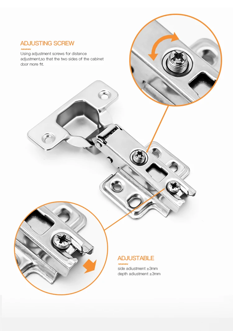 Concealed Hinge - 35mm Cup for Kitchen Cabinet & Furniture