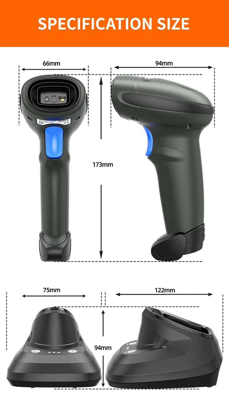 Original OEM Barcode Scanner Factory HENEX Hc-3208src Imager 1d/2d QR ...