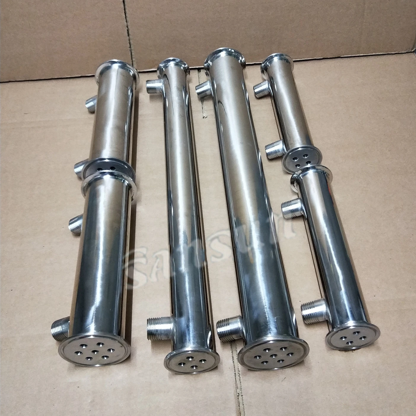 Stainless Steel Sanitary Condenser Tube Distillation for Brewery