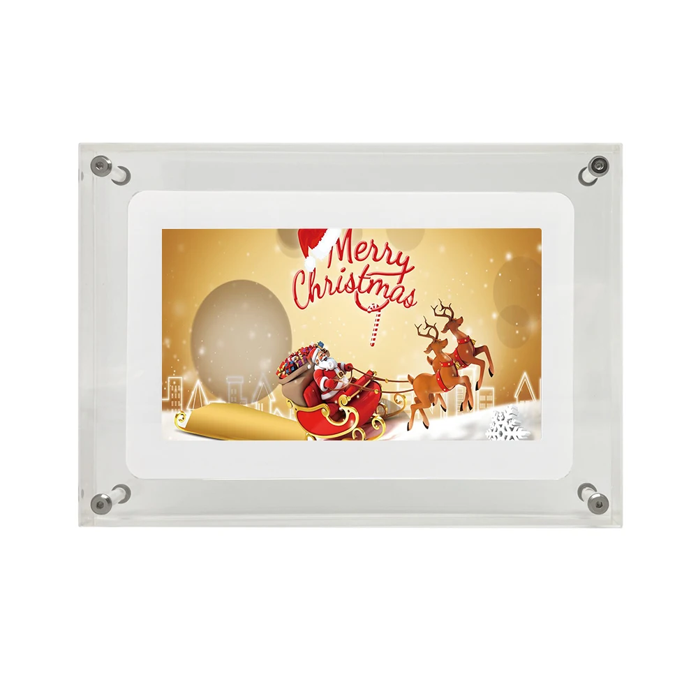 Acrylic Video Frame Loop Video Picture Commercial Advertising Gift Type ...