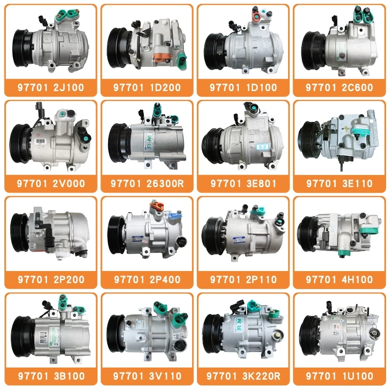 High Quality Car Ac Compressor Suitable For Kia Sorento 97701-2p110 ...