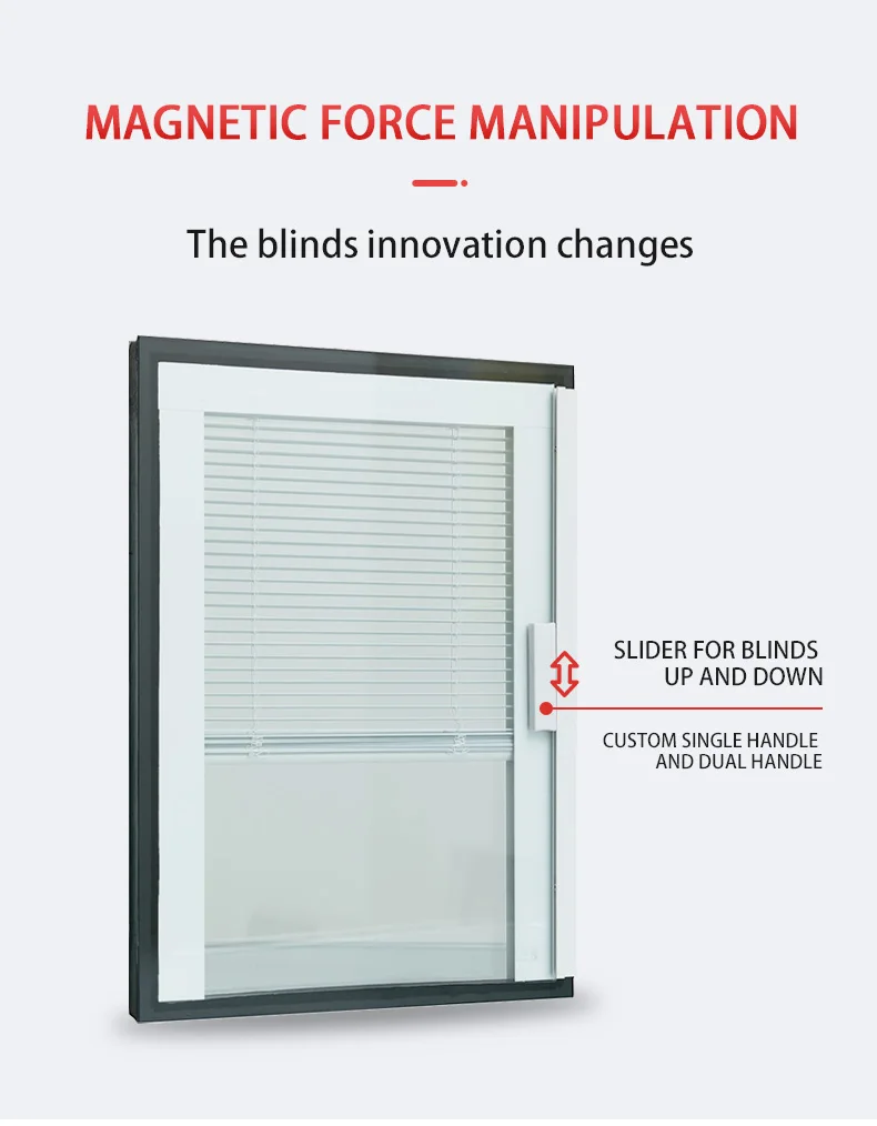 Customizable Magnetic Window Blinds - Durable & Stylish
