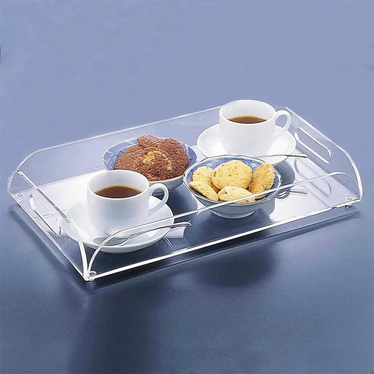 Custom Clear Acrylic Serving Trays: Versatile and Stylish