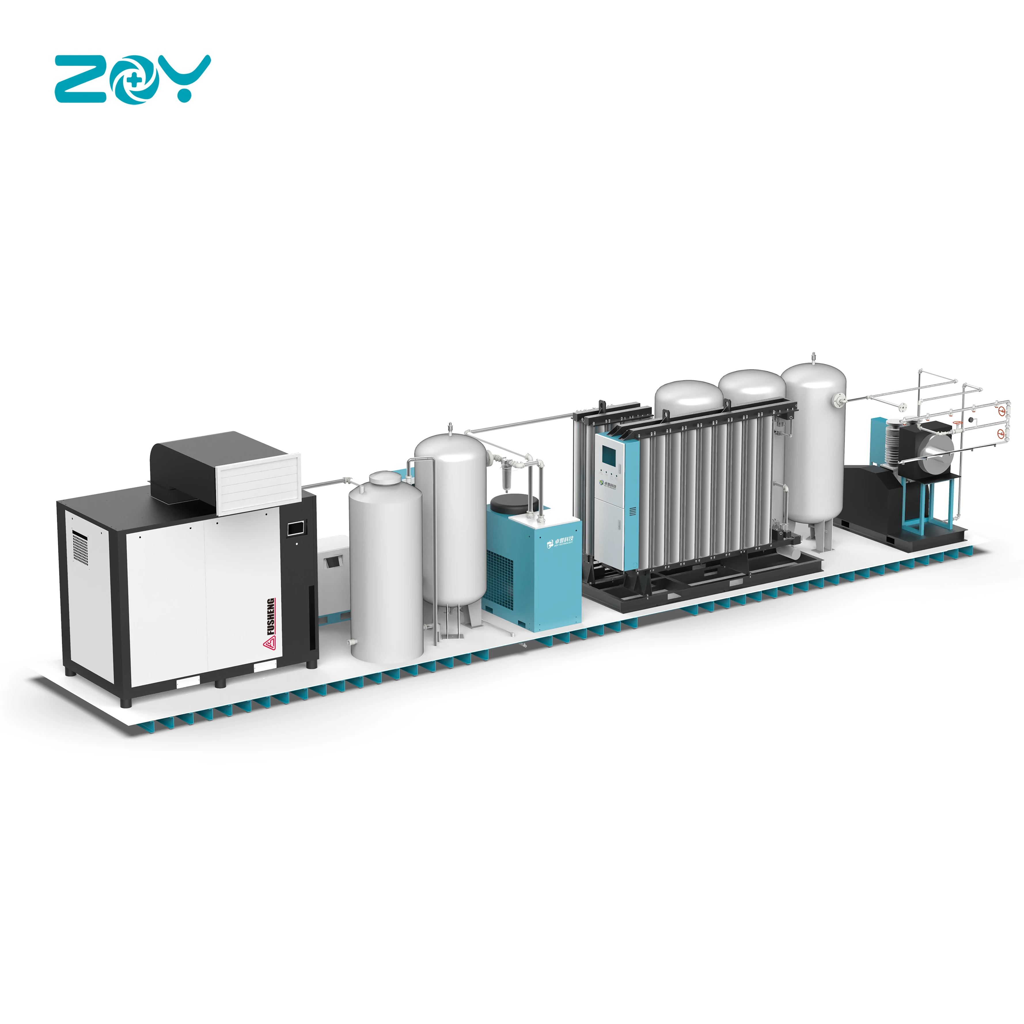 ZOY Oxygen Generator Price - Medical Oxygen O2 Plant PSA Technology